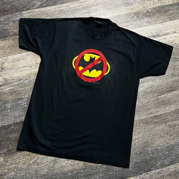 Screen Stars | Shirts | Vintage 989 Batman Shrit Size Xl Black Screen ...